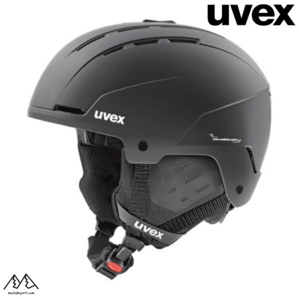 UVEX stance 様々なシーンにマッチするクールなマットカラーのオールラウンドヘルメットです。開閉式のベンチレーションシステムと襟元を覆うネックウォーマーシステムにより快適な装着感を実現します。ハードシェルテクノロジー2シェルサイズI...