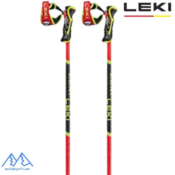 LEKI SL レーシングポール LEKI WCR TBS SL 3D品番 652 67751カラー::ブライトレッドシャフト:アルミ合金（16φAIRFOIL）HTS 6.5グリップ:トリガー3D PRO Gストラップ:トリガーFRAME...
