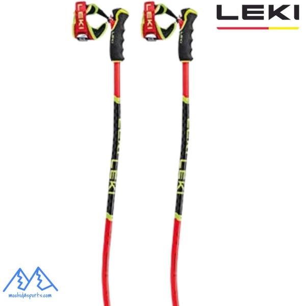 LEKI GS レーシングポール LEKI WCR TBS GS 3D品番 652 67761カラー:ブライトレッドシャフト:アルミ合金（16φAIRFOIL）HTS 6.5グリップ:トリガー3D PRO Gストラップ:トリガーFRAME ...