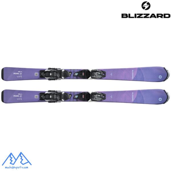ブリザード スキーBLIZZARD PEARL JRJR 4.5 FDT 思いっきり雪を楽しむキッズのためのオンピステロッカースキー。 SIZE:110cmRADIUS:7mSIDECUT:104-67-93Din:0.75-4.5