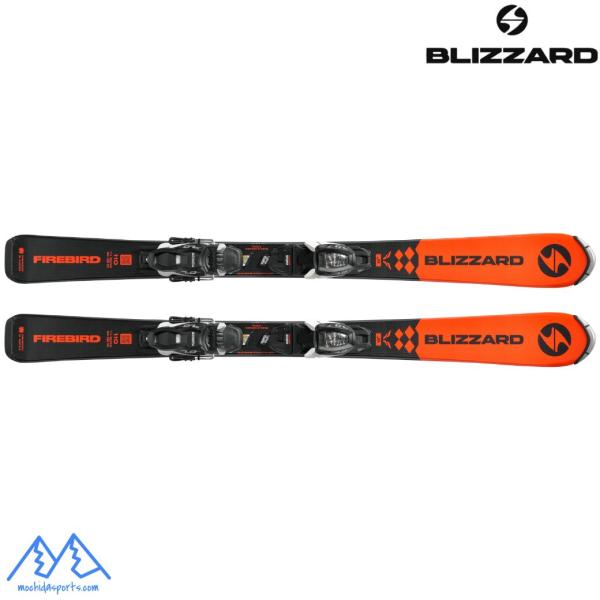 ブリザード スキーBLIZZARD FIREBIRD JRJR 4.5 FDT 思いっきり雪を楽しむキッズのためのオンピステロッカースキー。 SIZE:110cmRADIUS:7mSIDECUT:104-67-93Din:0.75-4.5