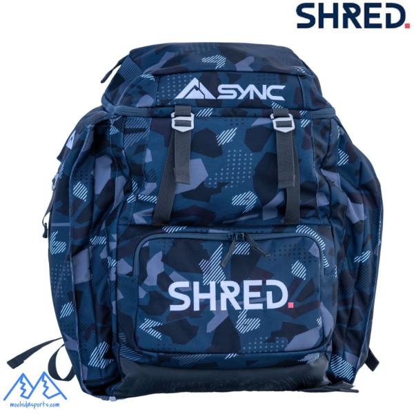 【発売日：2026年08月01日】SHRED TEAM PACK 62Lシュレッド チームパック バックパック 雪上での活動に最適な62Lのバックパックヘルメットやブーツなどのギアをスマートに収納できるアスリート仕様のバッグです。 1680...