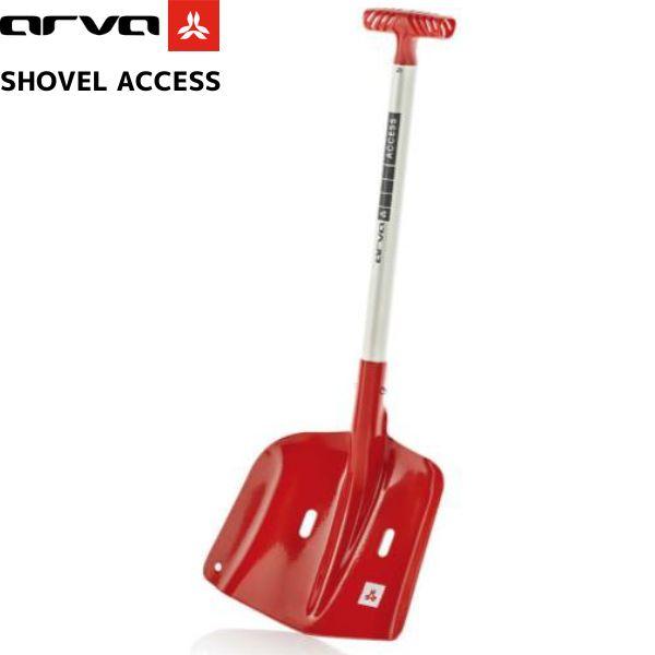 【発売日：2025年11月15日】arva SHOVEL ACCESS アルバ アクセス 軽量ショべル  シャフト:持ちやすいTグリップ・楕円形アルミシャフトブレードサイズ：240×240×2mmブレード：2mm（t）強化ブレード アルミ/...