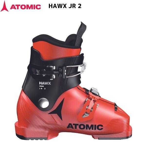ATOMIC HAWX JR 2ジュニアスキーブーツ Color　Red/BlackWeight (half)　830g/20.5cmFit　98ｍｍ Jr Last