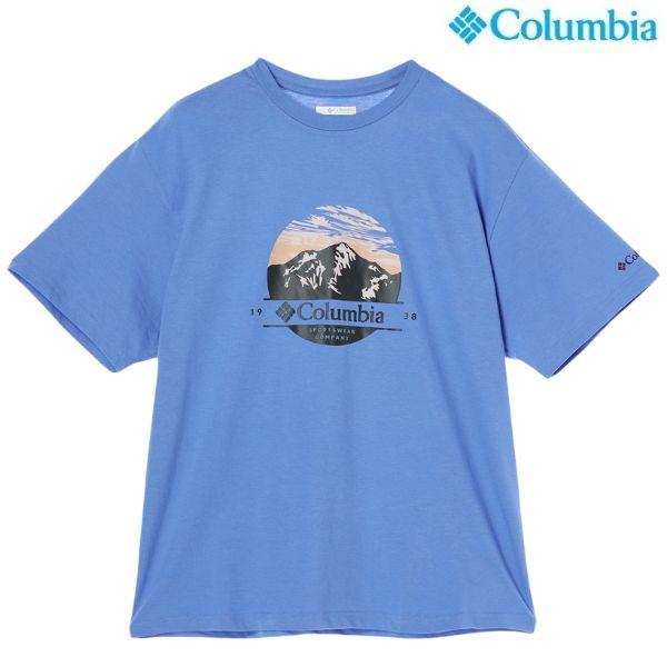 オレゴン州の山と湖をモチーフとしたオーガニックコットンTee環境に配慮したオーガニックコットン100%のＴシャツ。ふわりと柔らかく、優しい肌触りで着心地も格別です。フロントにコロンビア発祥、オレゴン州の山や湖をモチーフとしたグラフィックデザ...