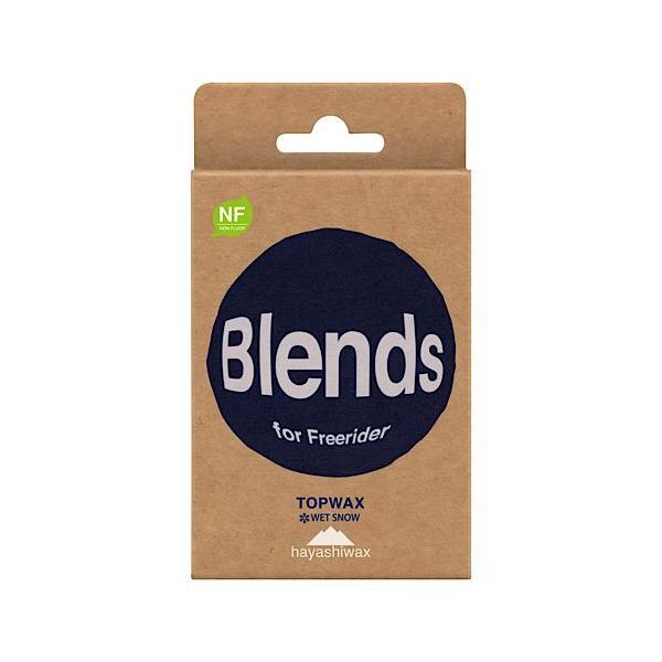 Blends TOP WAX フッ素フリー80g アイロン120℃雪質【WET】滑走性に一切の妥協なし革新的なノンフッ素トップワックス−６℃以上のウエットスノー時に使用。 トップワックスを施行する前に必ずベースワックスを施行して下さい。雪質...
