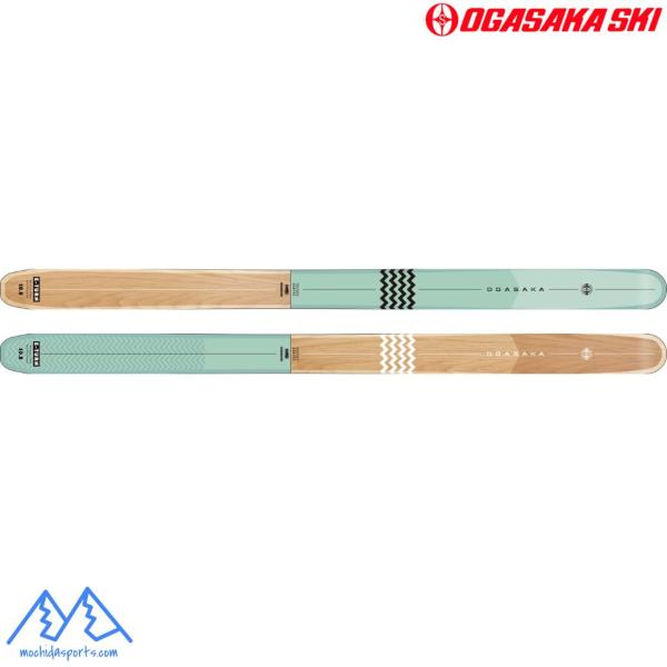 【発売日：2025年11月15日】OGASAKA E-TURN ET-10.8 パウダーベースのオールラウンドスキー、パウダー7　ゲレンデ3パウダーラン、ツリーランにおいては膝上くらいのパウダーでも楽にスキーの向きを変えることができ、ゲレン...