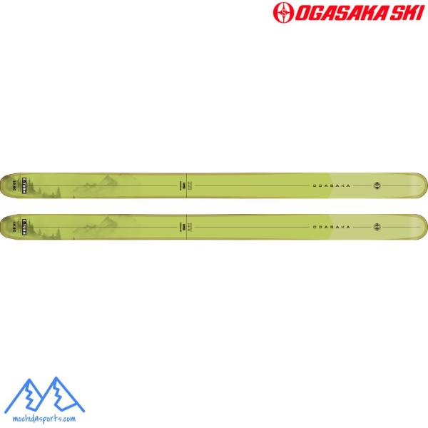 【発売日：2025年11月15日】OGASAKA E-TURN ET-10.8Cハードバーン用、パウダー7　ゲレンデ3E-TURNのニューモデル「ET-10.8C」。ET-10.8のプロポーションはそのままに、悪雪への対応を強化したハードタ...