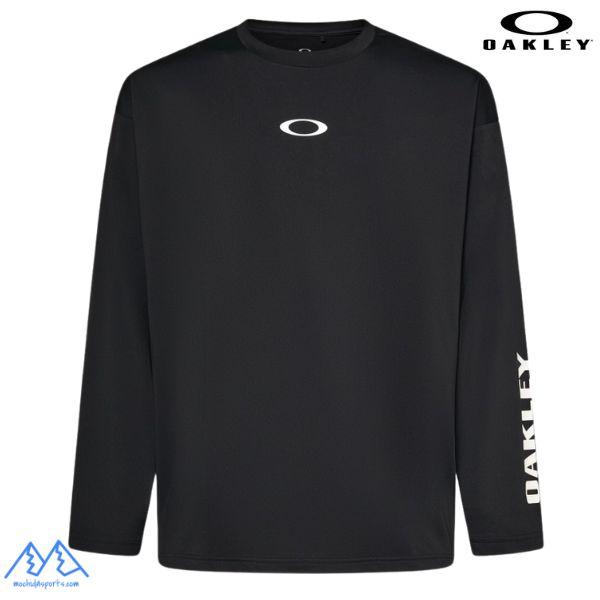 OAKLEY ENHANCE QD LS TEE BOLD EVO 4.0 独自の編みたて設計と特殊ファイバーにより開発された素材により肌面への摩擦係数を極限までに減らし、着用した瞬間から始まる最高の着心地を感じる事ができるOAKLEY E...