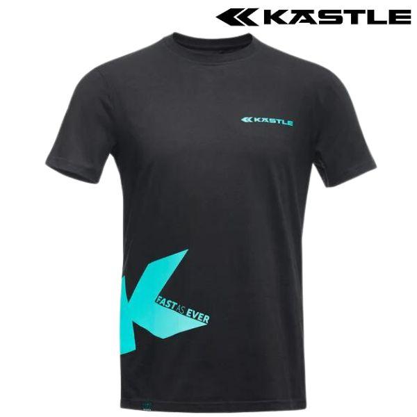 KASTLE T-Shirt Big K Menケスレ コットンＴシャツ SIZE:EU-S　/　EU-M　/　EU-L　/　EU-XL（こちらの商品はヨーロッパEUサイズとなります）カラー：ブラック素材：コットン100％　