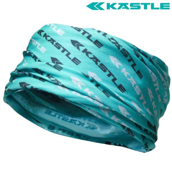 ケスレ ネックチューブ ネックゲイター レースミントKASTLE Bandana Racemint伸縮性がありビーニー、ネックバンド、ヘッドバンドとしてご利用いただけますカラー：レースミント素材：ポリエステル100％　