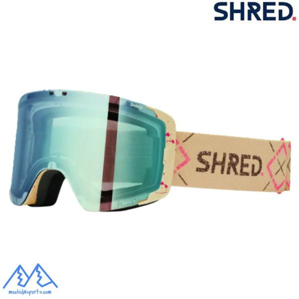 SHRED GRATIFY BEACH PARTYCBL 2.0 ICE ■レンズ：CBL 2.0 ICE MIRROR lens (可視透過率 21％) CAT:S2　+すべてのヘルメットに対応可能+人間工学に基づいたフレームデザイン.+...