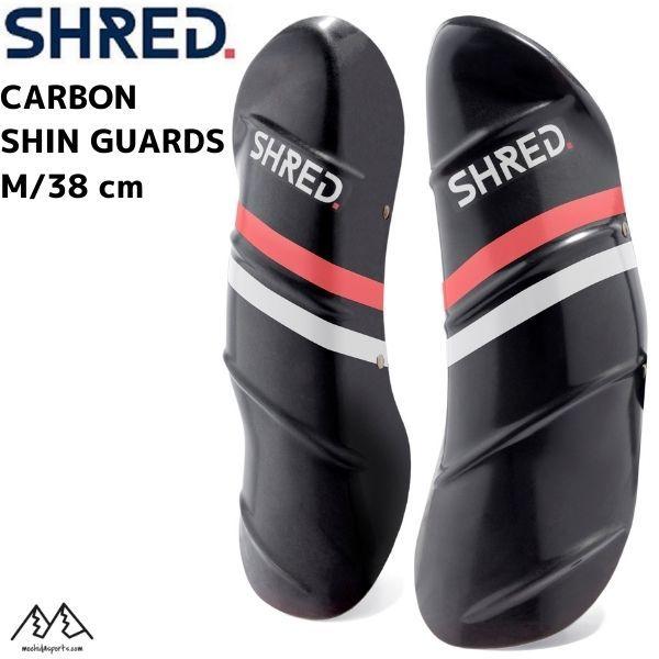 SHRED SHIN GUARDS CARBON RUSTMATERIAL | SLYTECH SHIELD CARBON shell | SHRED. GRIP PADSSTRAPS WIDTH | 40 mmLENGTH | 38cm