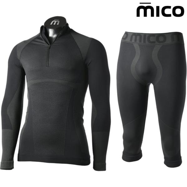 MICO MAN UNDERWEAR IN-1852 CM-1854ミコ アンダーウエア ブラック 「セカンドスキン」をコンセプトに、Dryarnポリプロピレン繊維を採用した、「MEDIUM（中厚）」シリーズです。 体に馴染むフィット感と共...
