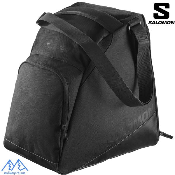 SALOMON ORIGINAL GEARBAG BLACK大きな開口部でブーツの出し入れがしやすく、ボトムとハンドルが補強された高耐久設計のブーツバッグポケットにはゴーグルやグローブなど小物も収納できますサイズ：39 × 23 × 38 ...