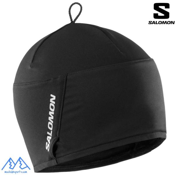 SALOMON WINTER TRAINING BEANIE 快適な新素材を使用し、前面の防風性能、一体型スウェットバンド、サングラス用スロットを備えた WINTER TRAINING ビーニーは、寒く風の強い日にスピード感を楽しむのに最適...