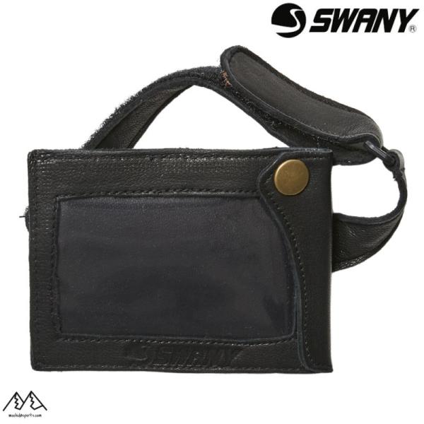 SWANY Arm Window（アーム ウィンドウ）しっかりフィットする上質な山羊革を使用したオールレザーのアームタイプのパスケース。・サイズ調節可能なアジャストベルト。・撥水加工された柔らかな山羊革使用。SIZE ADVICE製品サイズ...