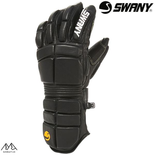 SWANY Hayate （ハヤテ ） 柔らかく耐久性のある山羊革を全面に使用し、柔らかな握りのレーシングモデル。甲側には握りを妨げない独自のカッティングのパット内臓。・撥水加工を施した柔らかな山羊革を全面に使用。・衝撃吸収パッドは握りの動...