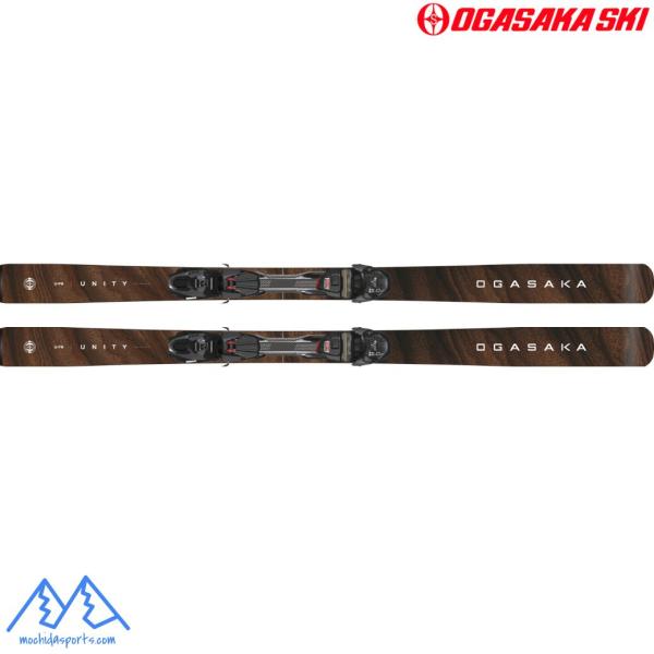 OGASAKA UNITY ユニティ U-PH +  FDT 10Unityのグラスファイバーモデル「U-PH」。ゲレンデ内で一番滑りやすく、ずっと滑っていても疲れないスキーを目指しました。トップモデルのU-PEと同じ形状で整地のカービング...