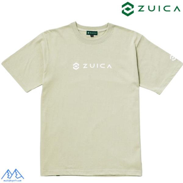 ZUICA LOGO T-SHIRTS ZUICAロゴTシャツロゴは胸元と袖、背面の裾にはマークネームがついています。綿100％