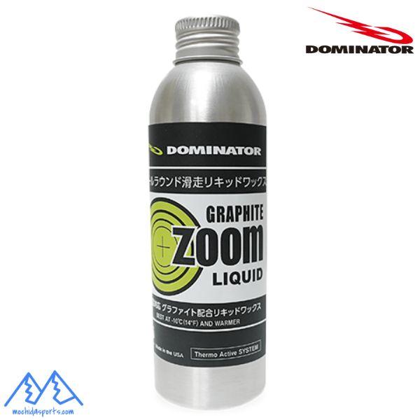 ZOOM GRAPHITE LIQUIDズームグラファイトリキッド 滑走用リキッドワックス ワックス自体が雪の状況変化を雪温で判断し、ワックスの硬度を変化させる特質機能サーモアクティブ搭載のリキッドワックス。ZOOM GRAPHAITE L...