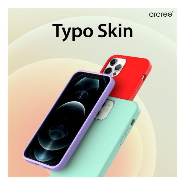 araree　「Typo Skin」はシリコン特有の滑らかな触り心地のシンプルなミニマルデザインケースです。AR20323i12MN AR20322i12MN AR20321i12MN AR20320i12MN AR20319i12MN●カ...
