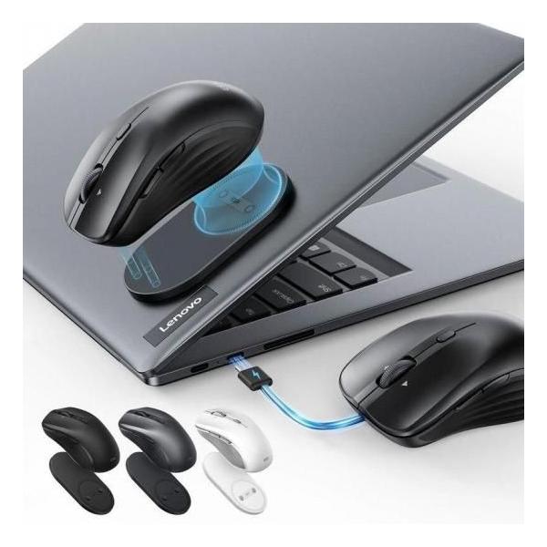 MagMouse(マグマウス)は、付属のマグネットベースでノートPCに貼り付けて持ち運べるワイヤレスマウスです。内蔵のUSB-Cケーブルでどこでも素早く充電可能。4方向スクロールで上下左右の移動もスムーズ。コンパクトながら高性能を備えた革新...