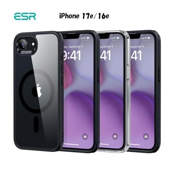 ESR「Classic MagSafe対応クリアケース」は強力な磁石を搭載しMagSafe対応アクセサリがスムーズに吸着するクリアケースです。背面は頑丈なポリカーボネートで、側面には柔軟なTPU素材を使っており、デバイスをしっかり保護します...