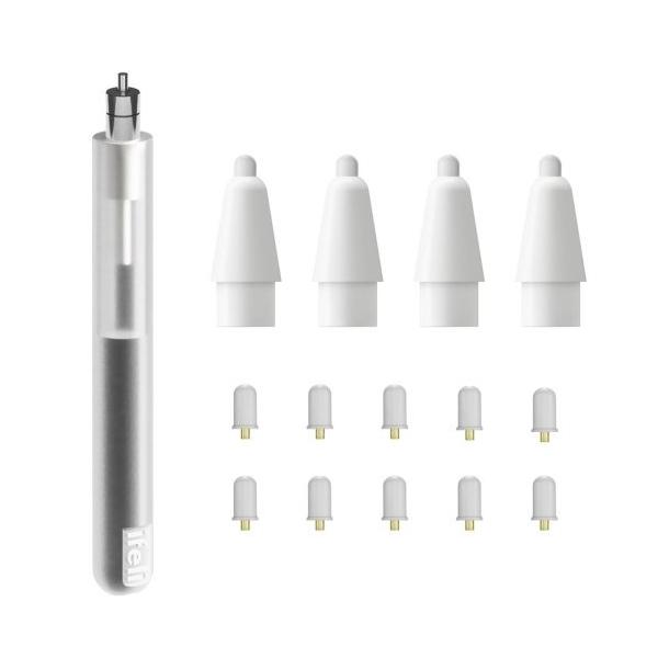 ifeli「ペーパーライクフィルム用ペン先＋芯交換キット」は、Apple Pencil専用のペン先と、ペン先の芯を交換するキットの同梱セットです。ペーパーライクフィルムと一緒に使うことで、シャープペンシルのような筆記感を実現しました。ペン先...