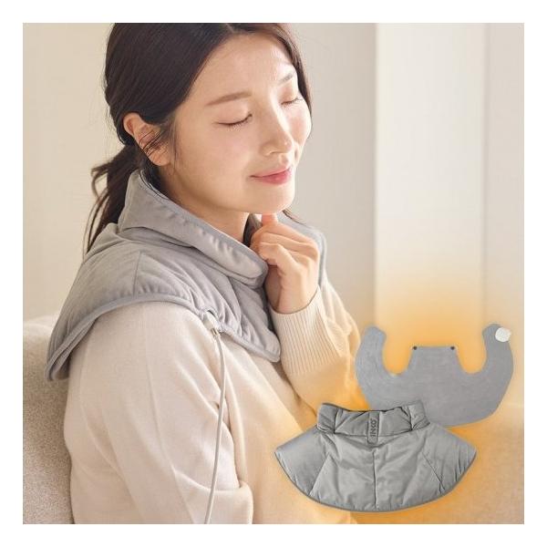 INKO 遠赤外線ネック＆ショルダーヒーティングパッドは、銀ナノインクと遠赤外線で首と肩を温める軽量で快適な温熱サポーターです。薄さ1.6mmの温熱シート、205ｇの軽量デザインと肌触りの良い素材により、長時間の使用でも体に負担がかかりませ...