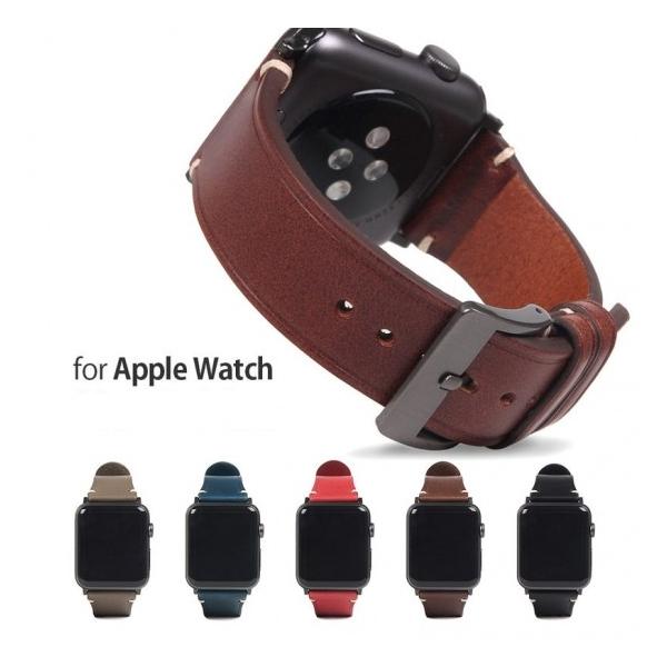 SLG Design(エスエルジーデザイン)の「Apple Watch バンド イタリアンブッテーロレザー」は、イタリアのタンナー、ワルピエ社の鞣すブッテーロレザーを使用した高級感のあるApple Watch 用バンドです。●ブッテーロレザ...