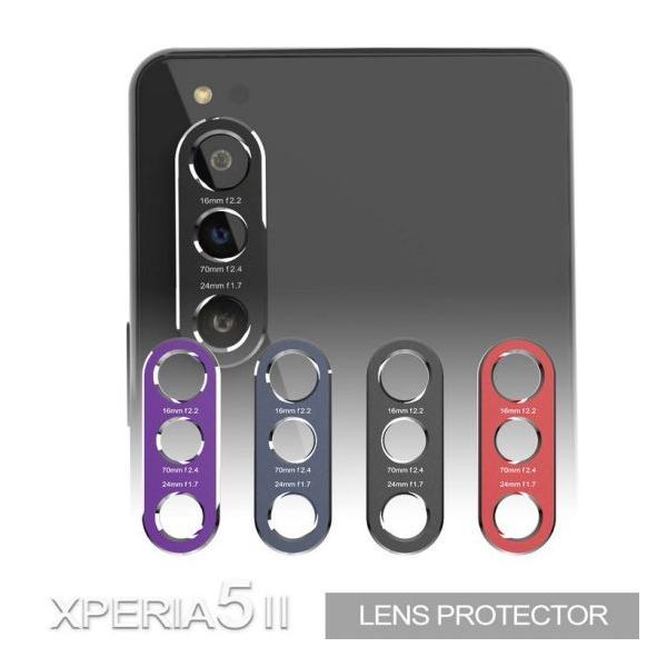大切なレンズ表面保護を役割とするレンズプロテクターは、XPERIA 5 II本体の背面側カメラレンズの突起を側面部までカバーし、外周アウトラインとレンズ窓のエッジ鏡面加工がアクセントとなってその存在感を放ちます。SX-V2052-BK SX...