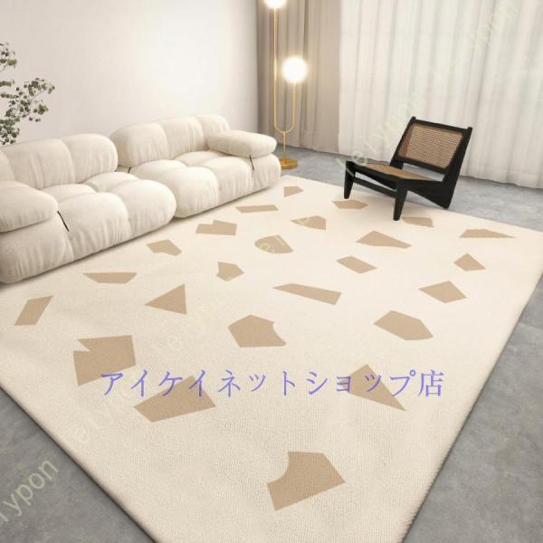 ご来店ありがとうございます 1.一年中快適ラグ 夏場の冷房、冬は床暖房 ホットカーペット対応 ラグマットはポリエステルを採用し、サラッとした触り心地で、冬は暖かく（耐熱試験も合格済みのでホットカーペット・床暖房に対応）、夏はサラサラので、通...