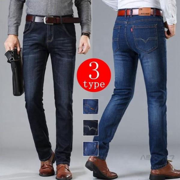 デニムパンツ ジーンズ メンズ ジーパン Gパン ロングパンツ 春秋服 デニム ボトムス ストレッチ パンツ ストレート ビジネス 大人 メンズファッション品番gete02素材ポリエステル、コットンサイズ28 29 30 31 32 33 ...