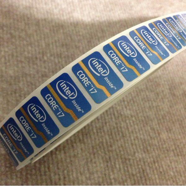 Intel CPU Core i7 エンブレムシール 【小】 正規新品 (30枚セット) [ステッカー] :PAR-Emblem-Corei7 ...
