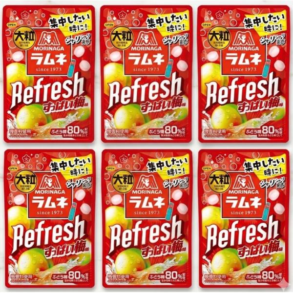・集中力とリフレッシュをサポート: 仕事や勉強で集中したい時やリフレッシュしたい時など、幅広いシーンでお楽しみいただける森永ラムネで、受験生にもご愛用いただいています。・すっぱい梅の刺激的な味わい: 梅のキュッとした酸味とシャリシャリ食感が...