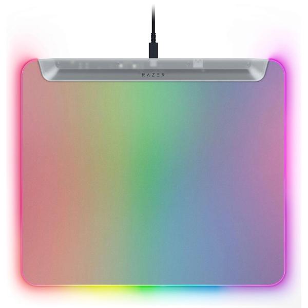 【鮮やかなフルイルミネーション】 世界初の LED バックライト付きゲーミングマウスパッド、個別にカスタマイズ可能な 15 の Razer Chroma RGB 対応ライティングゾーンを搭載したこのマウスパッドは、RGB アクセサリーとして...