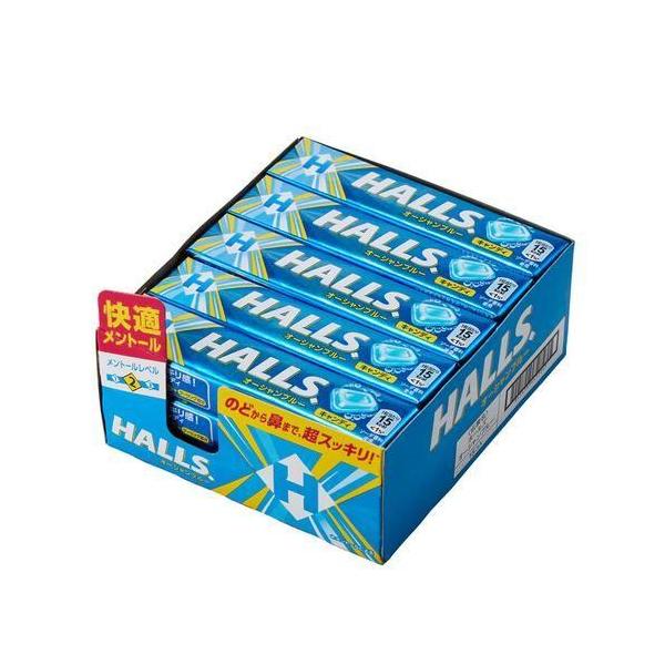 ホールズ オーシャンブルー 12粒ホールズで、深呼吸。のどから鼻までスーッと広がるメントールのクーリングパワー!ホールズは、メントール、ユーカリオイル、クーリング成分を配合。1粒口に入れて深呼吸すれば、のどから鼻までメントールのクーリングパ...