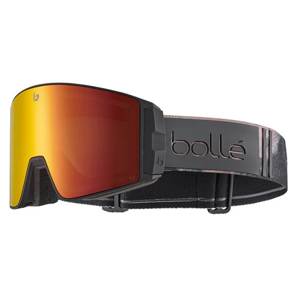 送料無料 bolle (ボレー) ゴーグル 25-26モデル　BLACKRIDGE ブラックリッジ BG010001　ダークブラッシュマット　サンライズ大胆なルックスを求める熱心なライダーのために。円筒形のフレームレスデザインとハイボリュー...