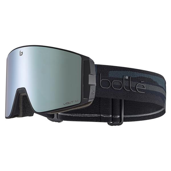 送料無料 bolle (ボレー) ゴーグル 25-26モデル　BLACKRIDGE ブラックリッジ BG010006　ノクターンマット　ボルトアイスブルー大胆なルックスを求める熱心なライダーのために。円筒形のフレームレスデザインとハイボリュ...