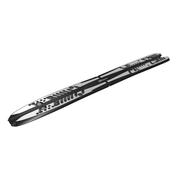 送料無料 TYROLIA (チロリア) スキープレート チロリア POWER PLATE9mm ブラック/シルバー TYROLIAトーションの安定性、コントロールとエッジグリップの向上スーパーライト高さ:９ｍｍチロリアカーブプレートには、チ...