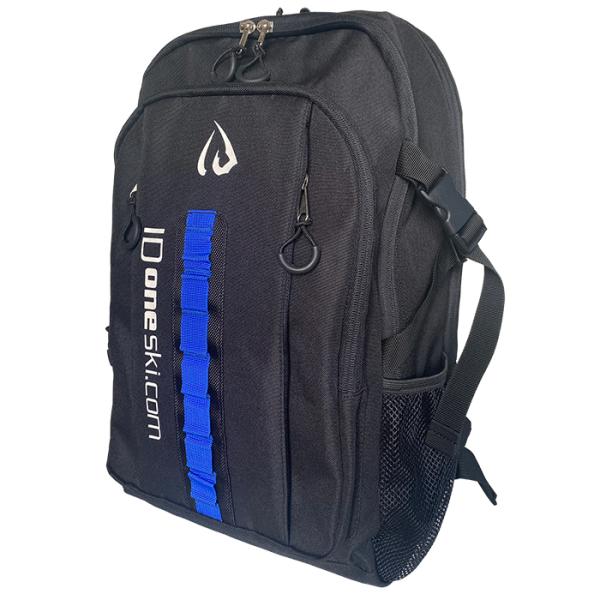 送料無料 ID one (アイディーワン) バックパック シティフェイス ブラック/ブルー ID oneカラー：ブラック/ブルー容量：22Ｌサイズ：縦50cm × 横34cm × 厚さ14cm素材：ポリエステルノートパソコンが収納可能なタウ...