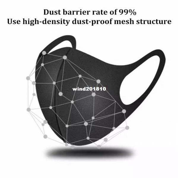 FASHION　MASK高性能ポリウレタンマスク 洗って繰り返し使えるマスクFASHION MASK ファッションマスク 立体マスク花粉・防塵フィット感と呼吸のしやすさが魅力立体　３D男女兼用　ユニセックス 大人用ポリウレタン