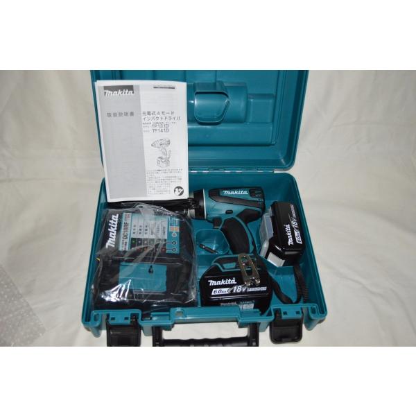【メーカー】　●（株）マキタ●型式：TP141DRGX（最速充電モデル）【特長】 ●ブラシレスモーター採用によりエネルギー効率が良く、高出力です。【仕様】 ●18V●震動ドリル : φ8mm (コンクリート)●インパクトドライバ : 150...