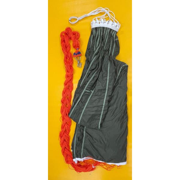 (株)三谷・福岡・シーアンカー・漁船・漁師・イカ釣り・パラシュートアンカー操業用漁船向けシーアンカー3.5Ｍ〜14.8Ｍナイロンタフタ210Ｄ平織り生地を使用してます。カラーバリエーション国防色ＯＤ・赤・青・白の4色　後染めですので色あせす...