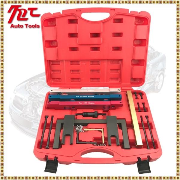 箱の色は赤か青です。ランダムに選ばれますのでご了承ください。青: N51/N52白：N53/N54赤: N55特徴:設定と固定工具は幅広くBMW 2.5 &amp; 3.0 チェーンドライブ,6気筒, ツインカムシャフトエンジンに対応してい...