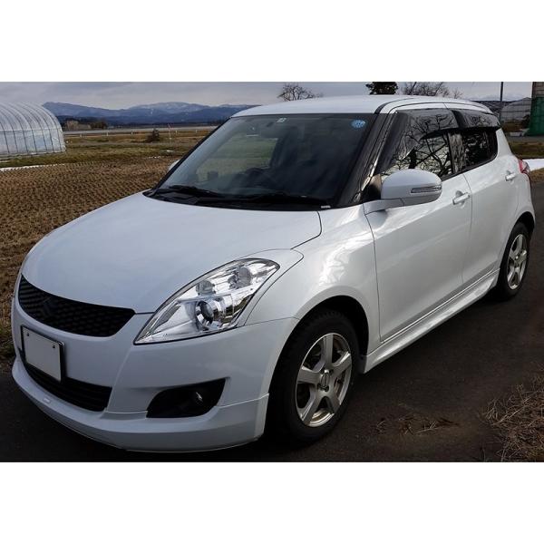 スイフト ZC72S/ZD72S ビッグワイドバイザー (ダークスモーク) :ZC72-BIG-DS:マッドファクトリーYahoo!ショップ ...