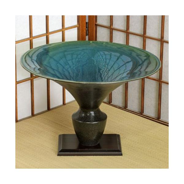 【スペック】花器：Φ37.5×高さ23.5(cm)信楽焼・国産【備考】在庫数限り、訳あり、アウトレット価格にて販売しております。当商品は内側の縁に?げたような跡がございます。画像をご参照下さい。商品の使用には、問題ございません。※訳ありや修...