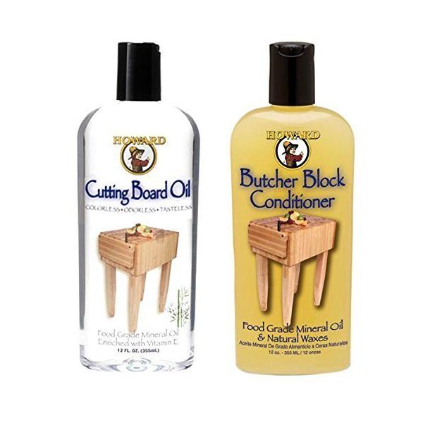 「商品情報」Howard　Cutting Board Oil(12oz)&amp;Conditioner(12oz)　調理器具専用のウッドケア製品 ビタミンEで安定させた食品グレードのミネラルオイルです。 FDA（アメリカ食品医薬品局）の条...