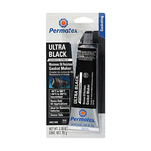 「商品情報」説明Permatex 耐熱液体ガスケット ULTRA BLACKウルトラブラック 耐高熱RTVシリコンガスケットです。バルブカバー、エキゾーストパイプ連結部、サイレンサー接合部などの高熱になる場所などに御使用頂けます。仕上がりも...